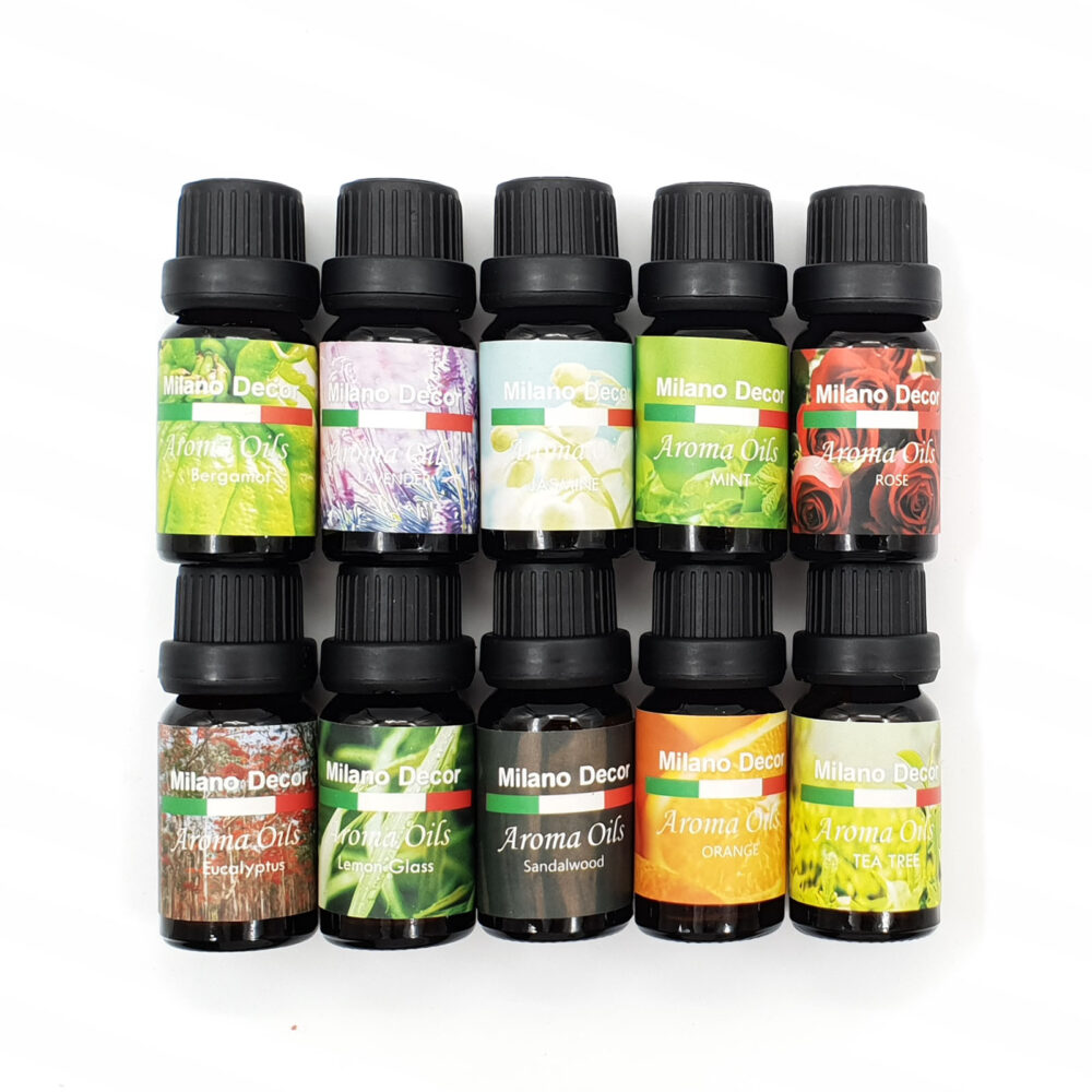 10 Pack Aroma Diffuser Oils 100ml - Saffrosol